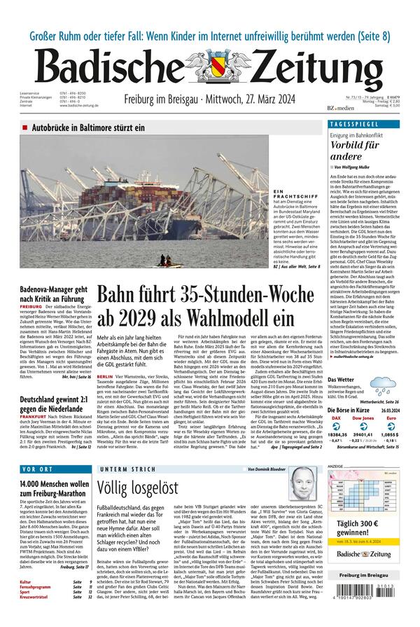 BZ-eZeitung - badische-zeitung.de