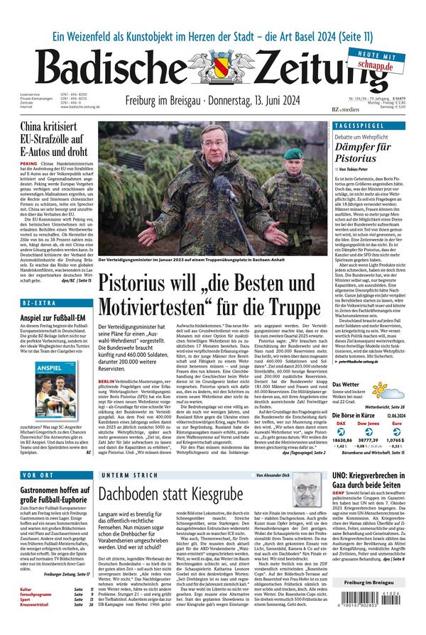 BZ-eZeitung - badische-zeitung.de