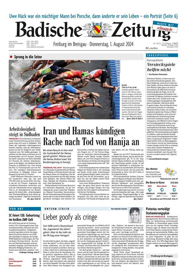 BZ-eZeitung - badische-zeitung.de